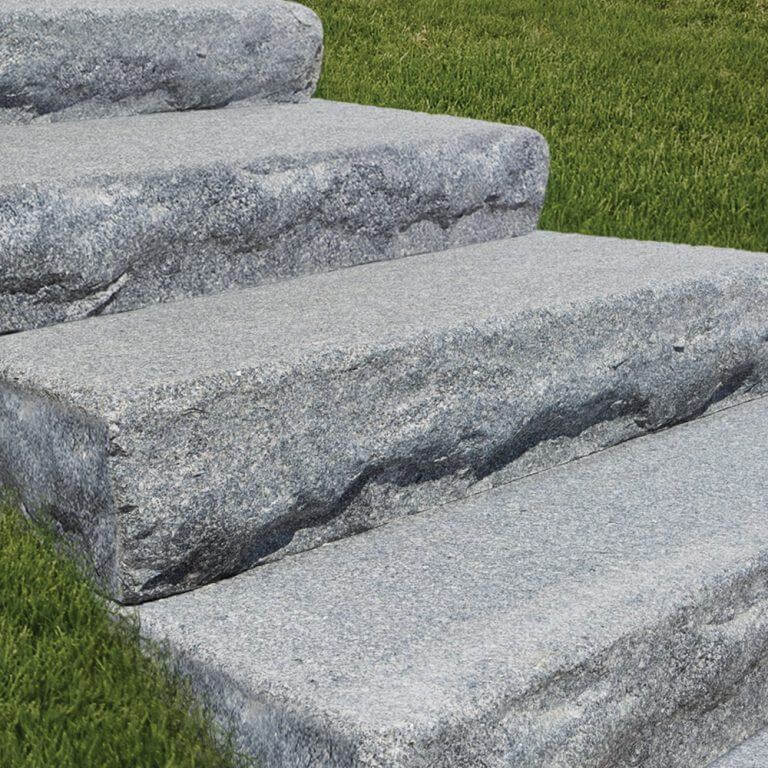 Imperial Gray Granite | Thermal-Top Steps | Kafka Granite