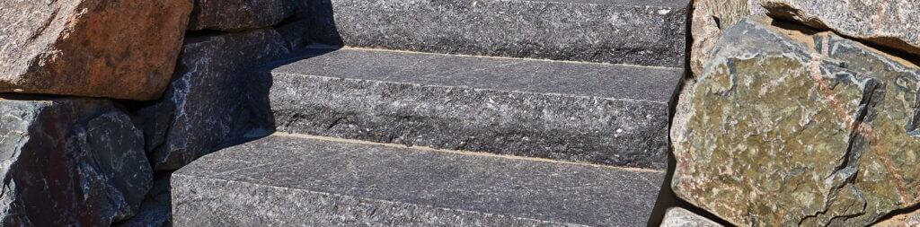 Natural Stone Thermal Top Steps & Treads | Kafka Granite