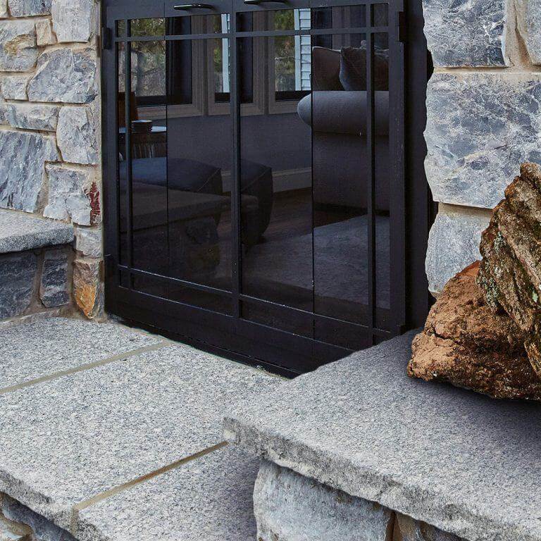 Gun Metal Marble Dimensional Thin Stone Veneer