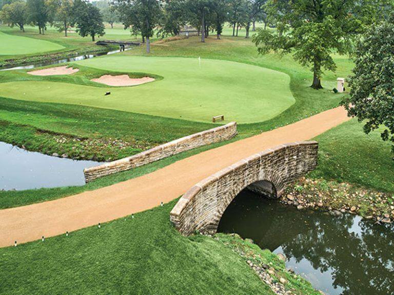 Golf Course Erosion Control Solutions for Cart Paths