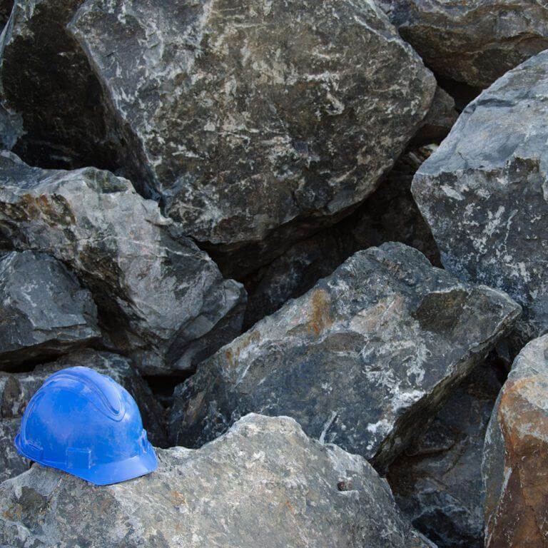 Midnight Blue Granite | Decorative Landscaping Rip Rap | Kafka