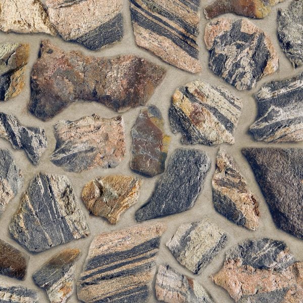 Chateau Granite Mosaic Thin Stone Veneer | Kafka Granite