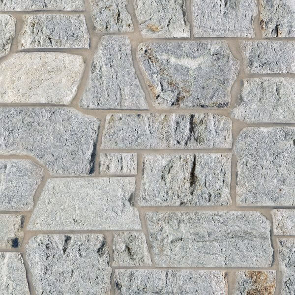 Misty Gray Marble Castle | Thin Stone Veneer | Kafka Granite