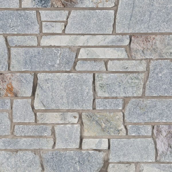 Misty Gray Marble Dimensional Thin Stone Veneer