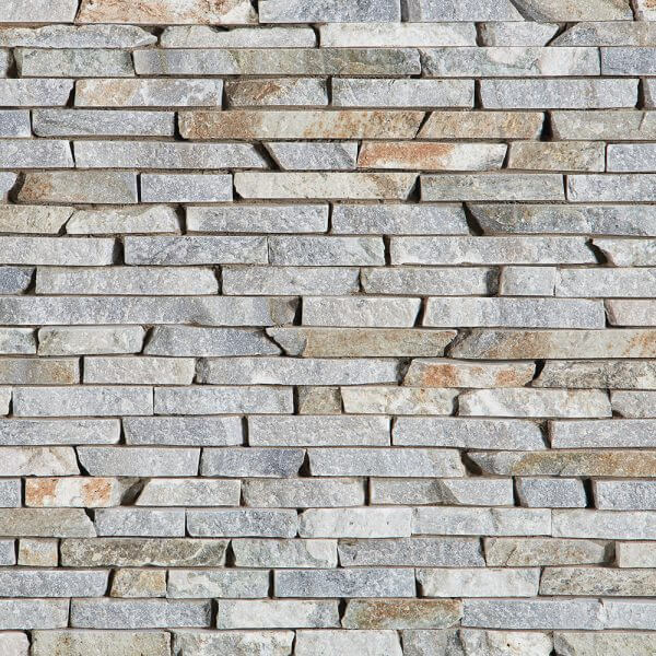 Ledgestone Misty Gray Marble | Thin Stone Veneer | Kafka Granite