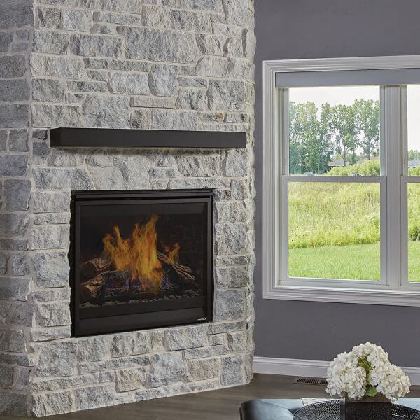 Misty Gray Marble Dimensional Thin Stone Veneer