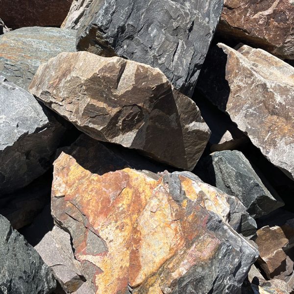 Patina Granite | Decorative Landscaping Rip Rap | Kafka