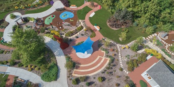 Margie's Garden at Whitnall Park - Kafka Granite