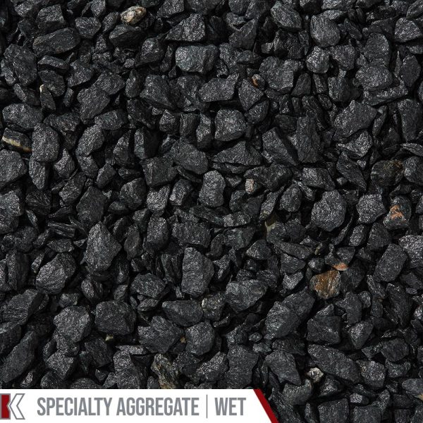 Jett Black Granite | Specialty Aggregate | Kafka Granite